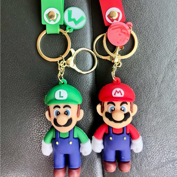 Accessories | Super Mario Luigi 3d Keychains | Poshmark